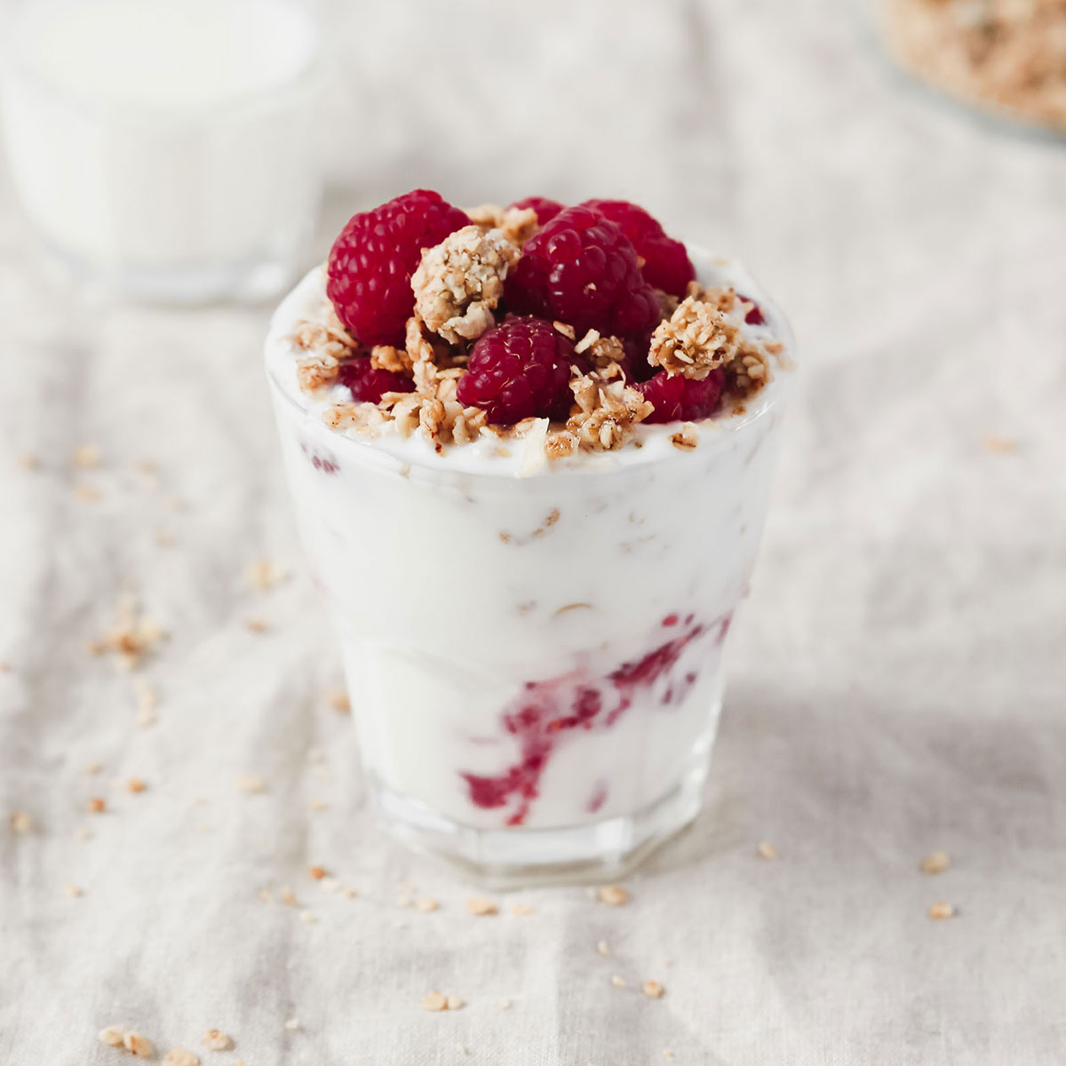 Crunchy Berry and Yoghurt Parfait - Encore & More