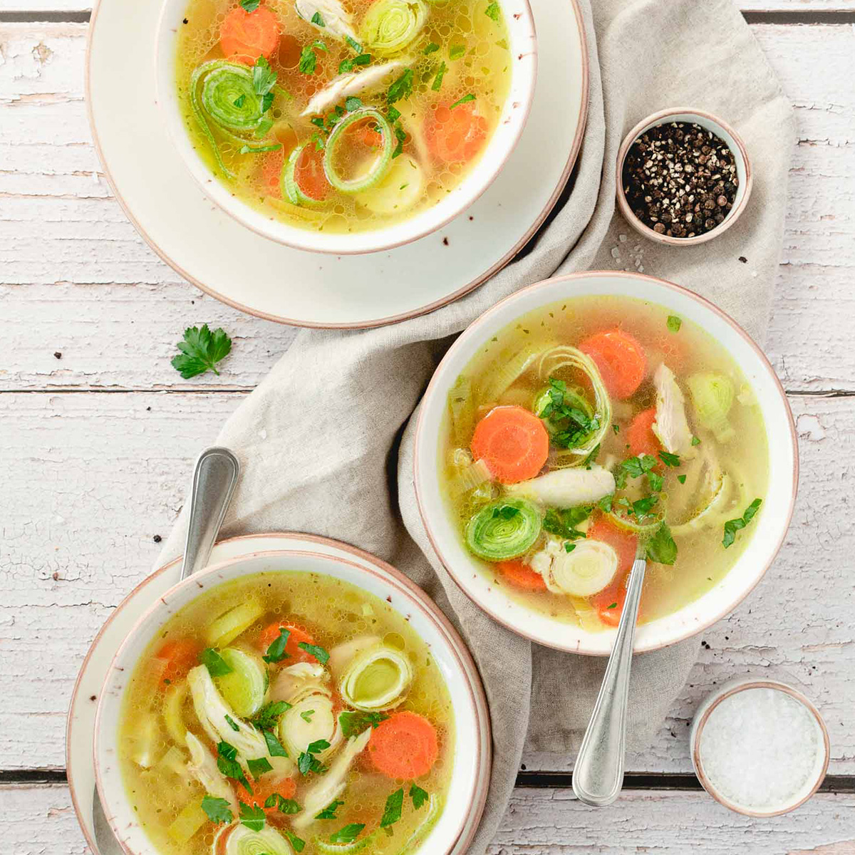 Immune Boosting Chicken Soup - Encore & More