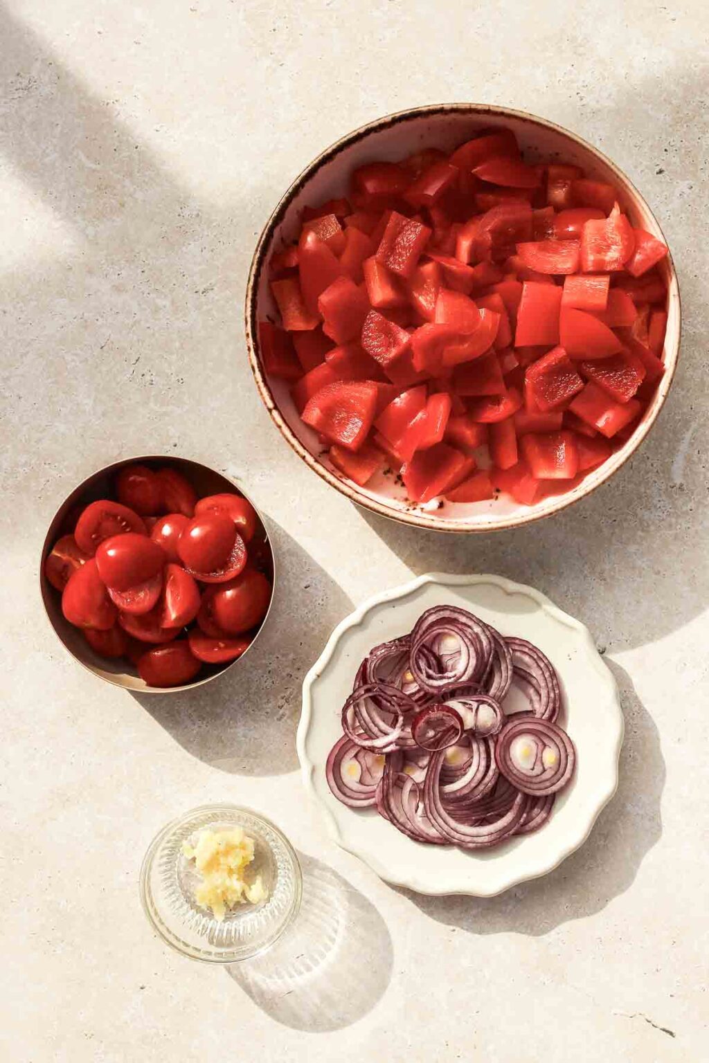 Roasted Red Pepper Salad - Encore & More